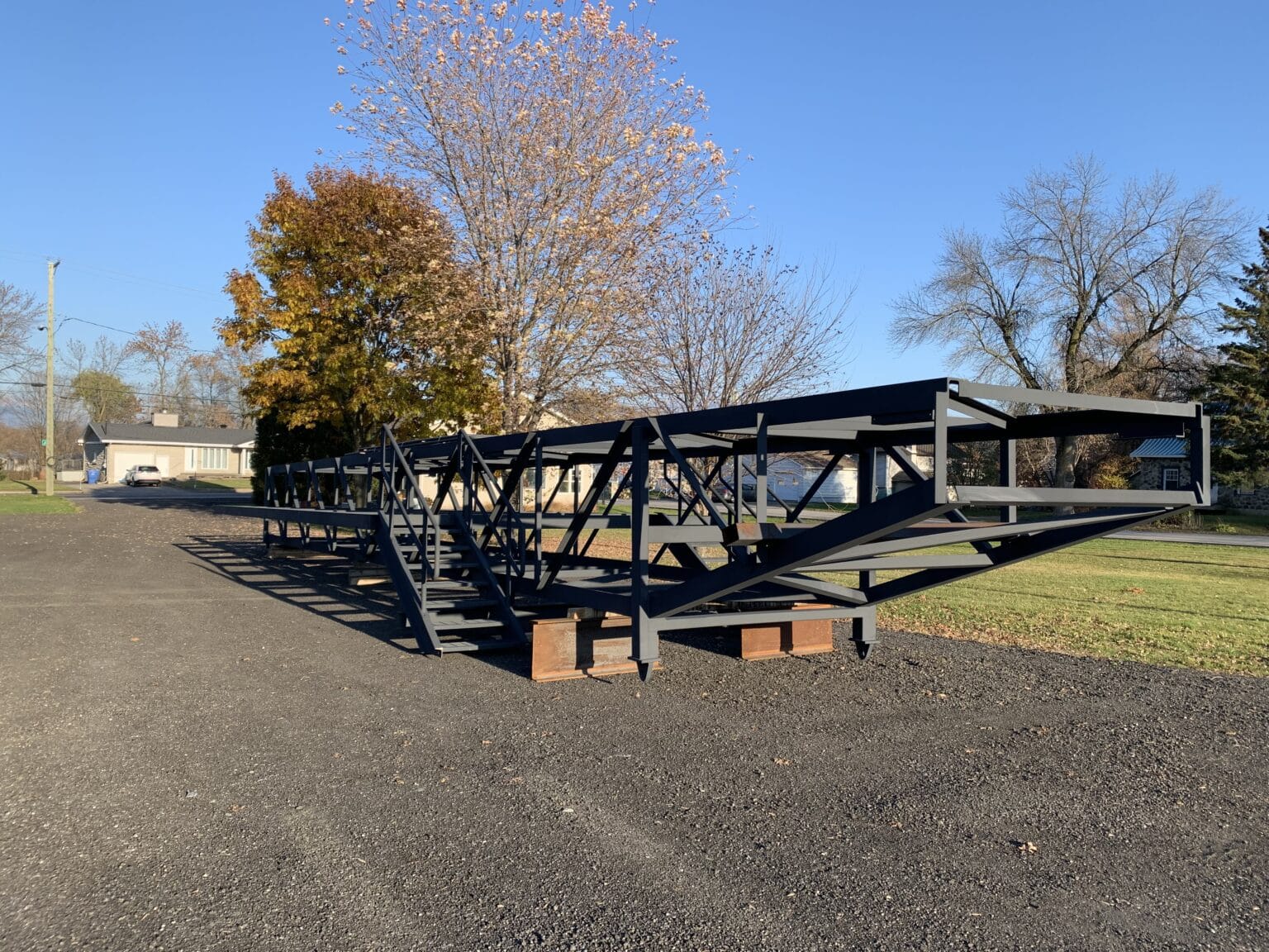 Fabrication de ponts en acier et poutres de pont - Dupont Métal Inc